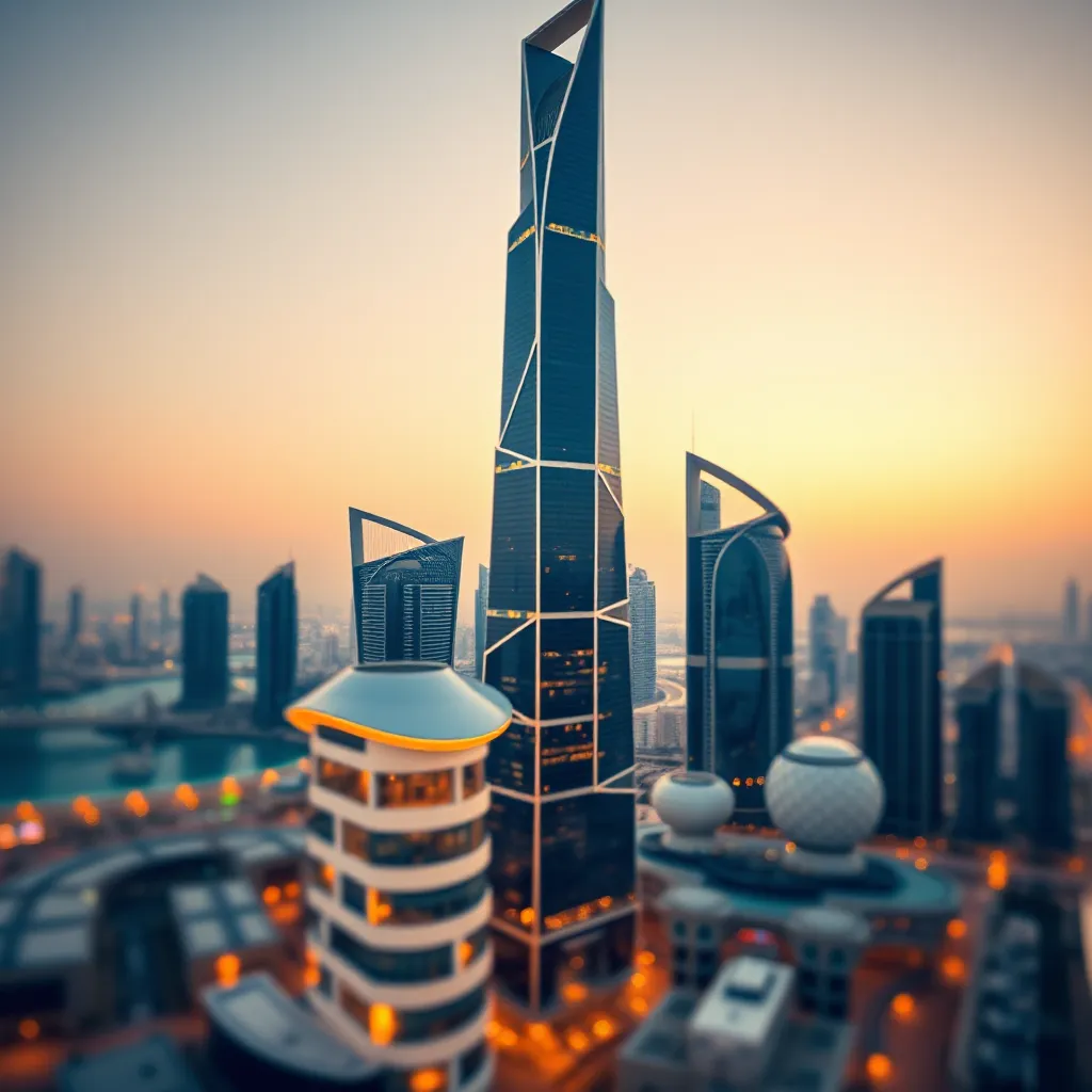 Aykon Tower: A Glimpse into Dubai's Skyline Evolution