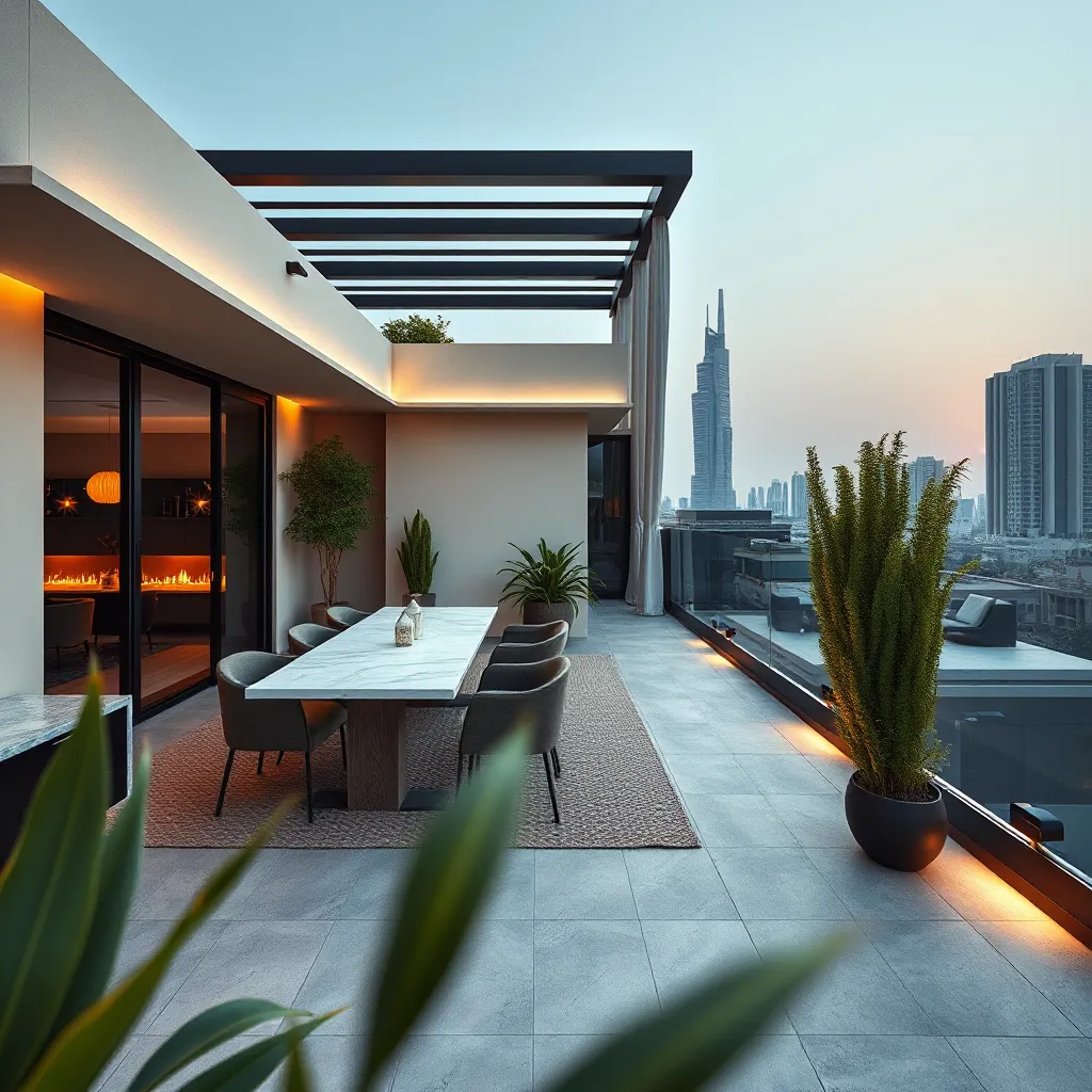 Exploring the Architectural Essence of Terraces in Dubai