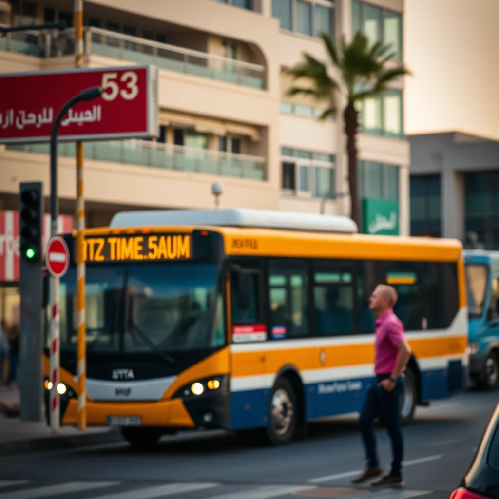 Timings and Details of RTA Dubai Bus 53